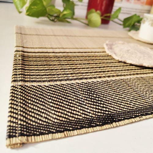 Hand Woven Madur Grass Table Mat – Sustainable & Eco-Friendly Home Decor